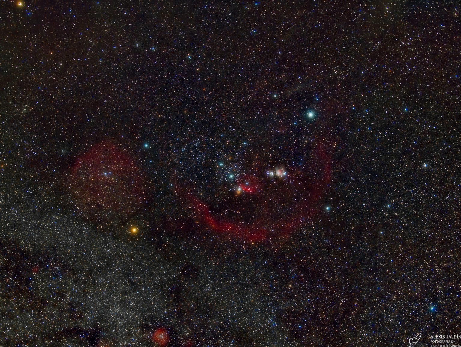 Espectacular foto de Orión | Fundación Chilena de Astronomía