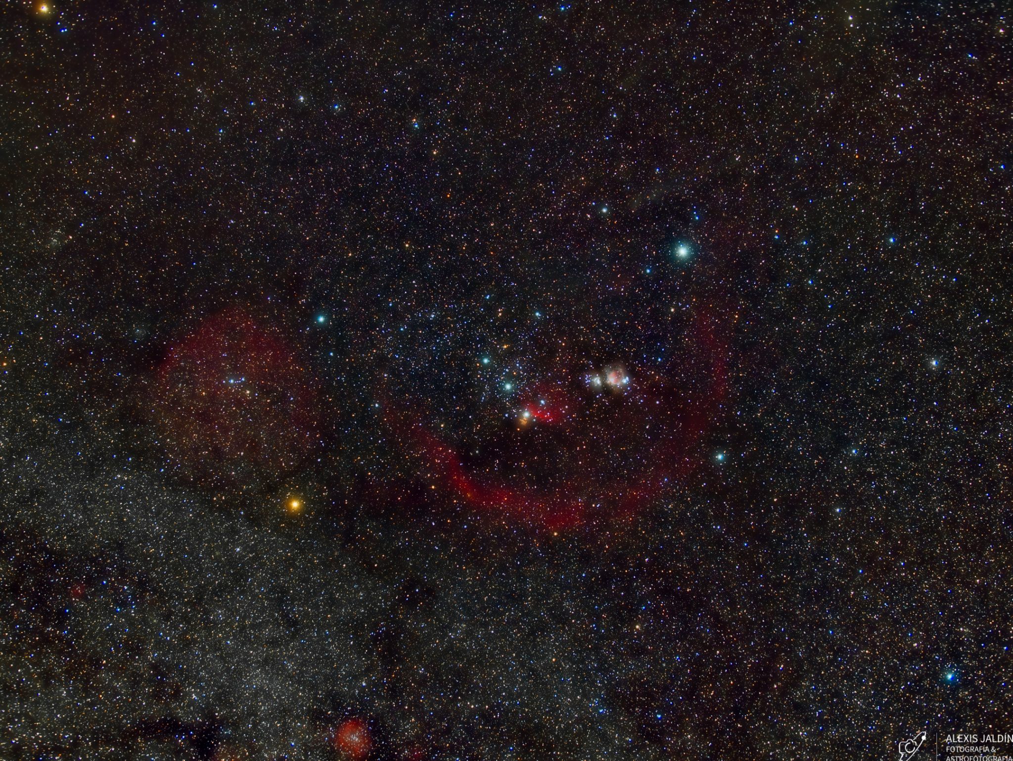 Espectacular foto de Orión | Fundación Chilena de Astronomía